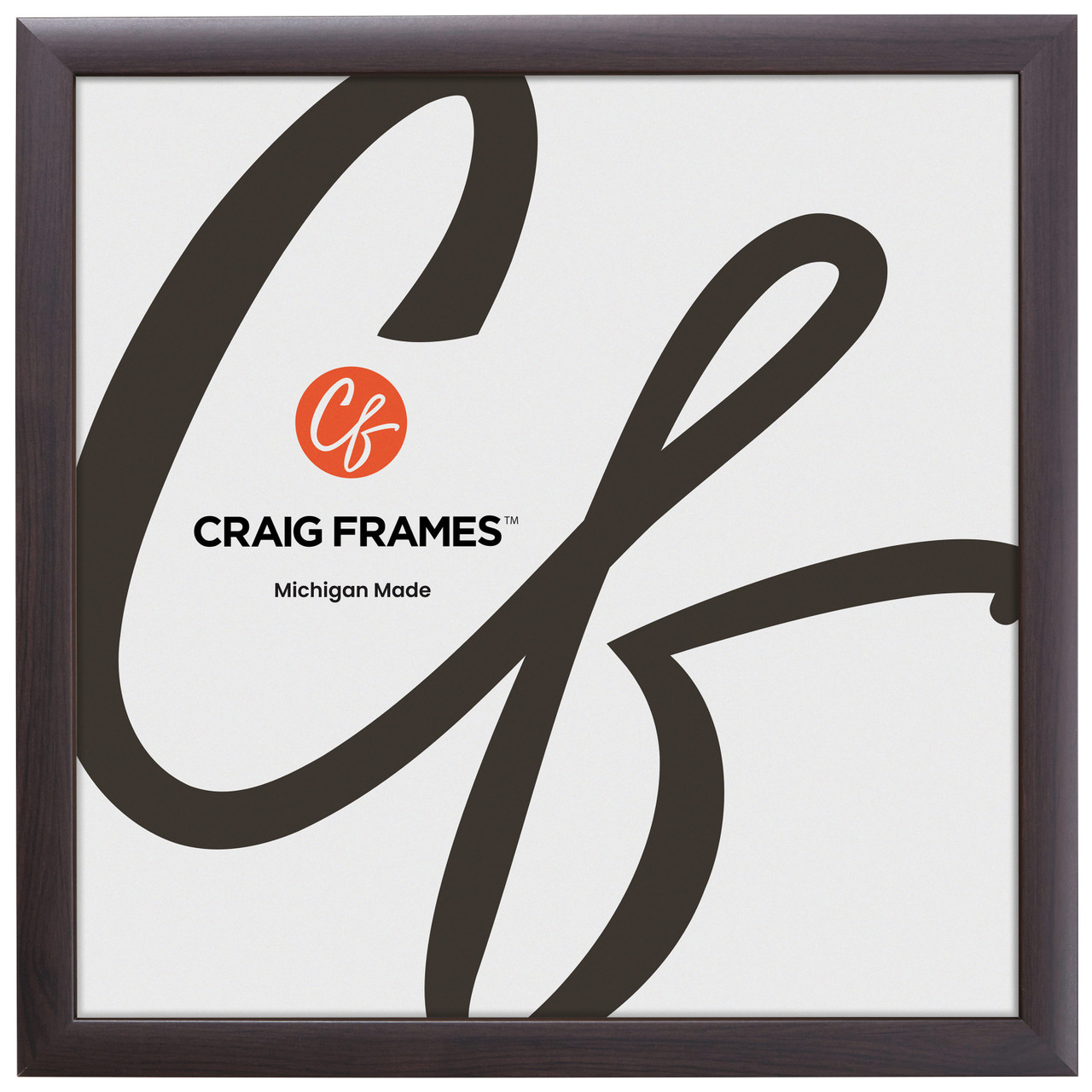Contemporary Brazilian Walnut Picture Frame 4 Pack - Craig Frames