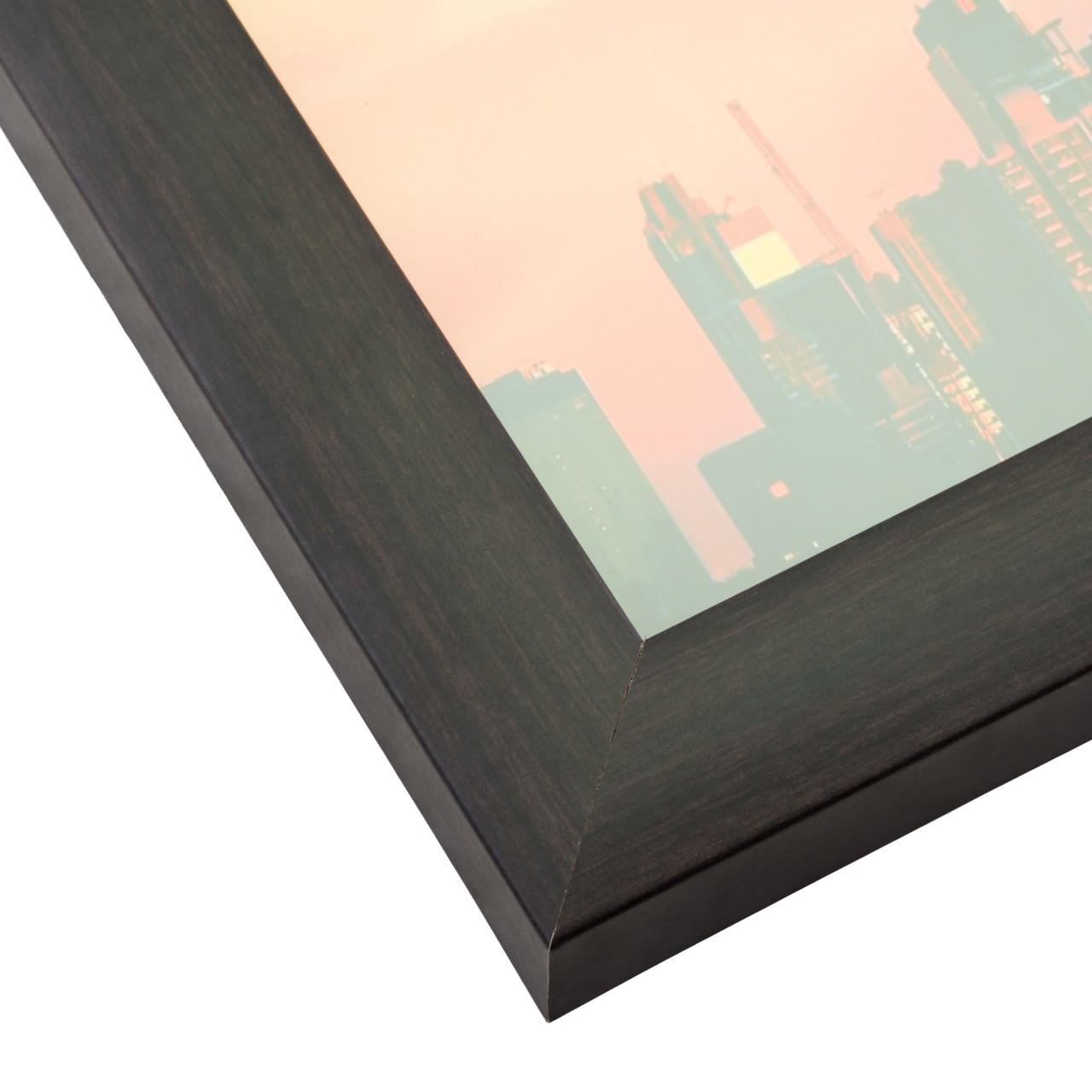 Contemporary Brazilian Walnut Picture Frame 4 Pack - Craig Frames