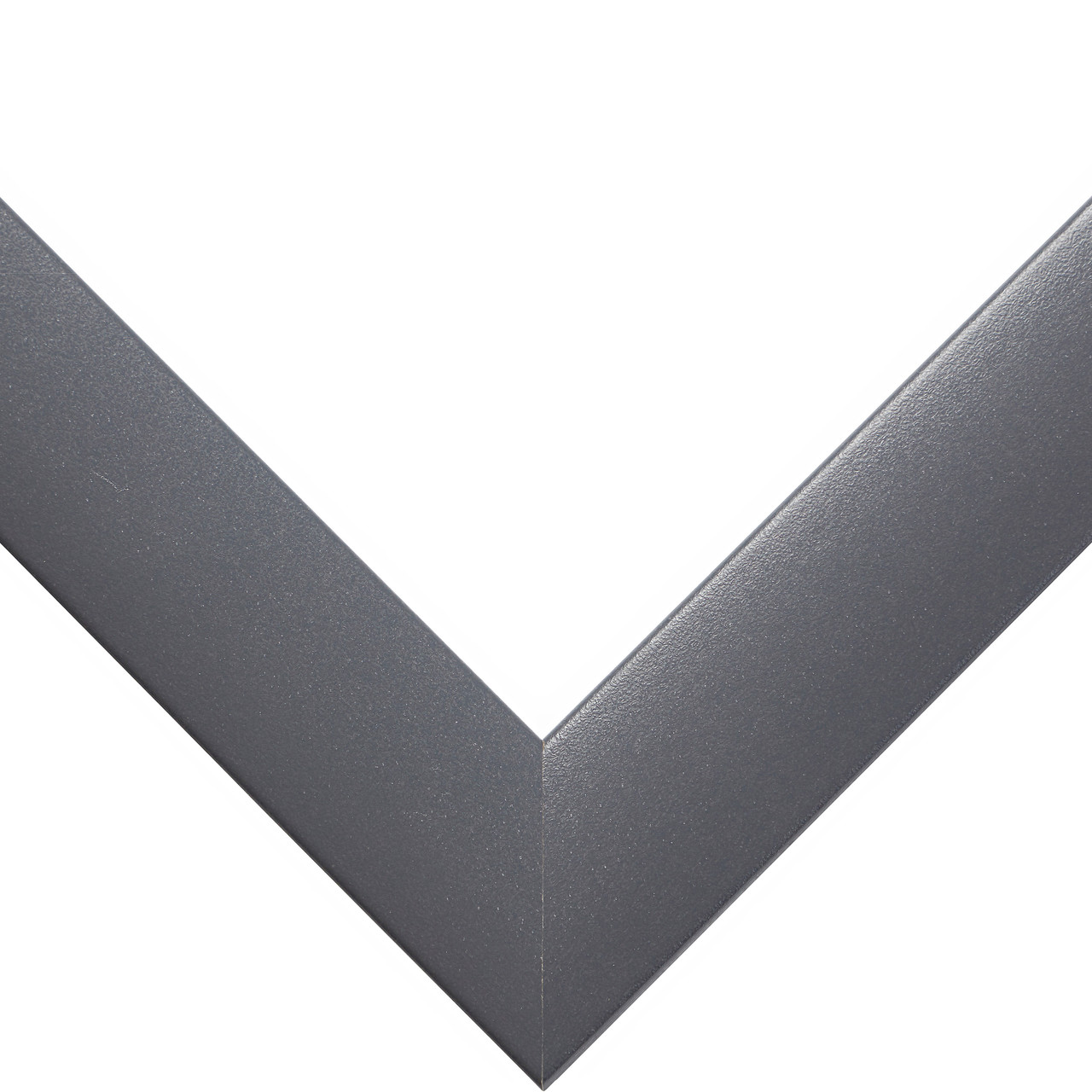 Matted Contemporary Dark Grey Picture Frame - 4 Piece Set - Craig Frames