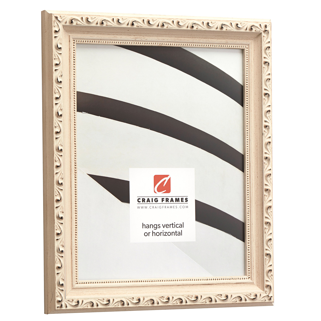 Ancien Ornate Off-White Picture Frame - Craig Frames