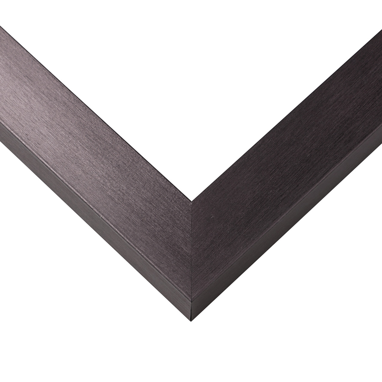Modern Aesthetics 150 Brushed Charcoal Matted Picture Frame - Craig Frames