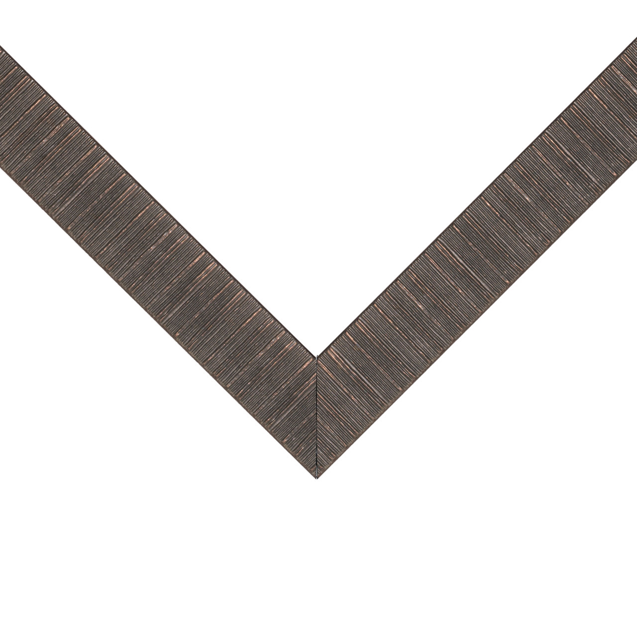 Linear Aged Bronze Picture Frame - Craig Frames