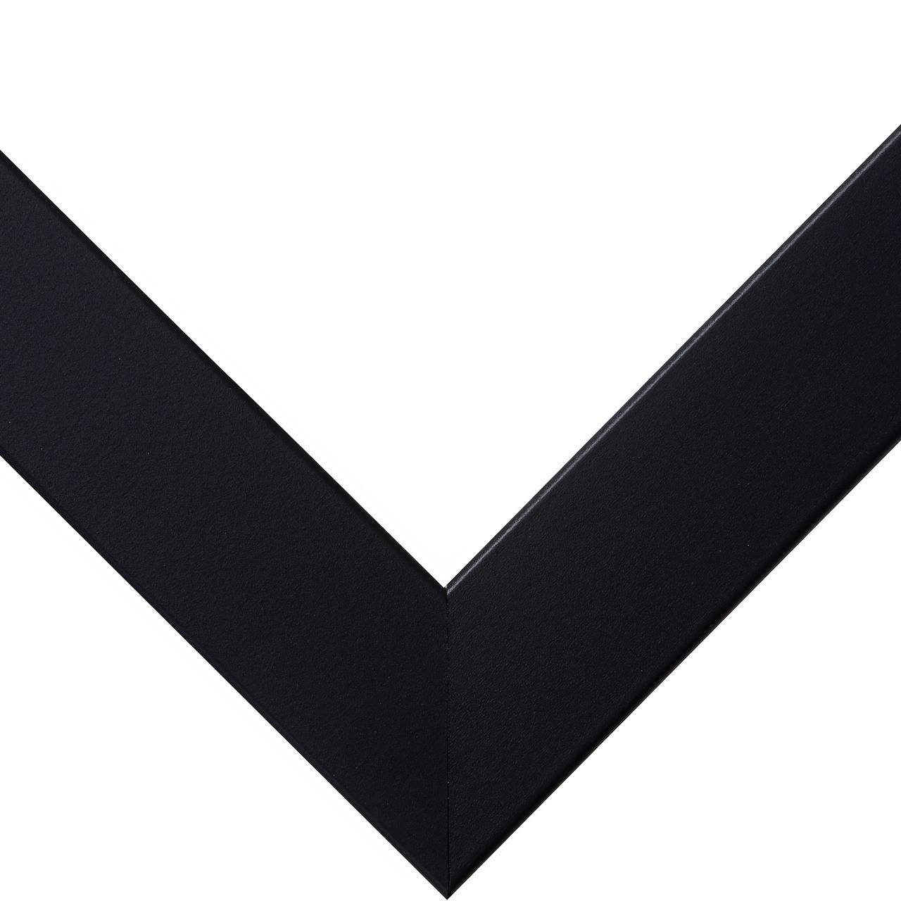 Bauhaus 100 Matted Modern Satin Black Picture Frame - Craig Frames
