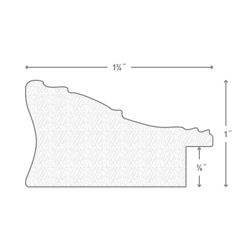 Renaissance Obsidian Black Picture Frame - Craig Frames