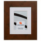 Bauhaus 200 Dark Walnut Matted Picture Frame - Craig Frames