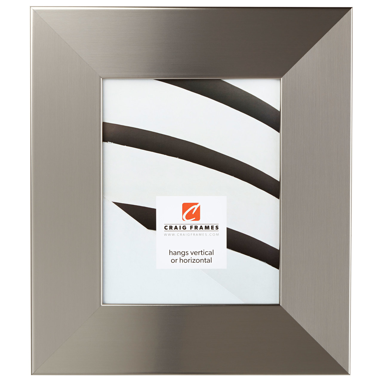 Bauhaus 300 Modern Silver Picture Frame - Craig Frames