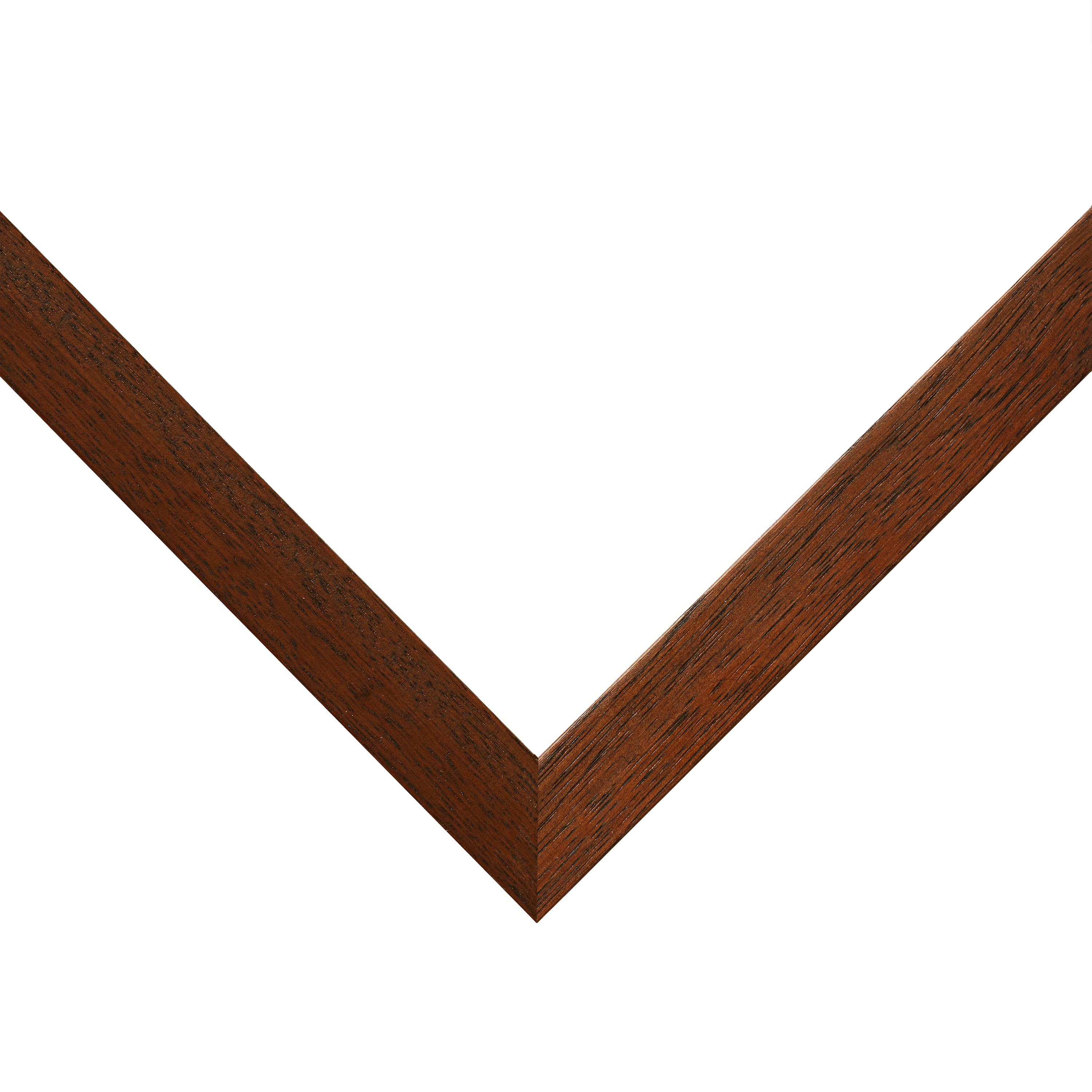 Farmhouse Essentials Tall Walnut Brown Matted Picture Frame - Craig Frames