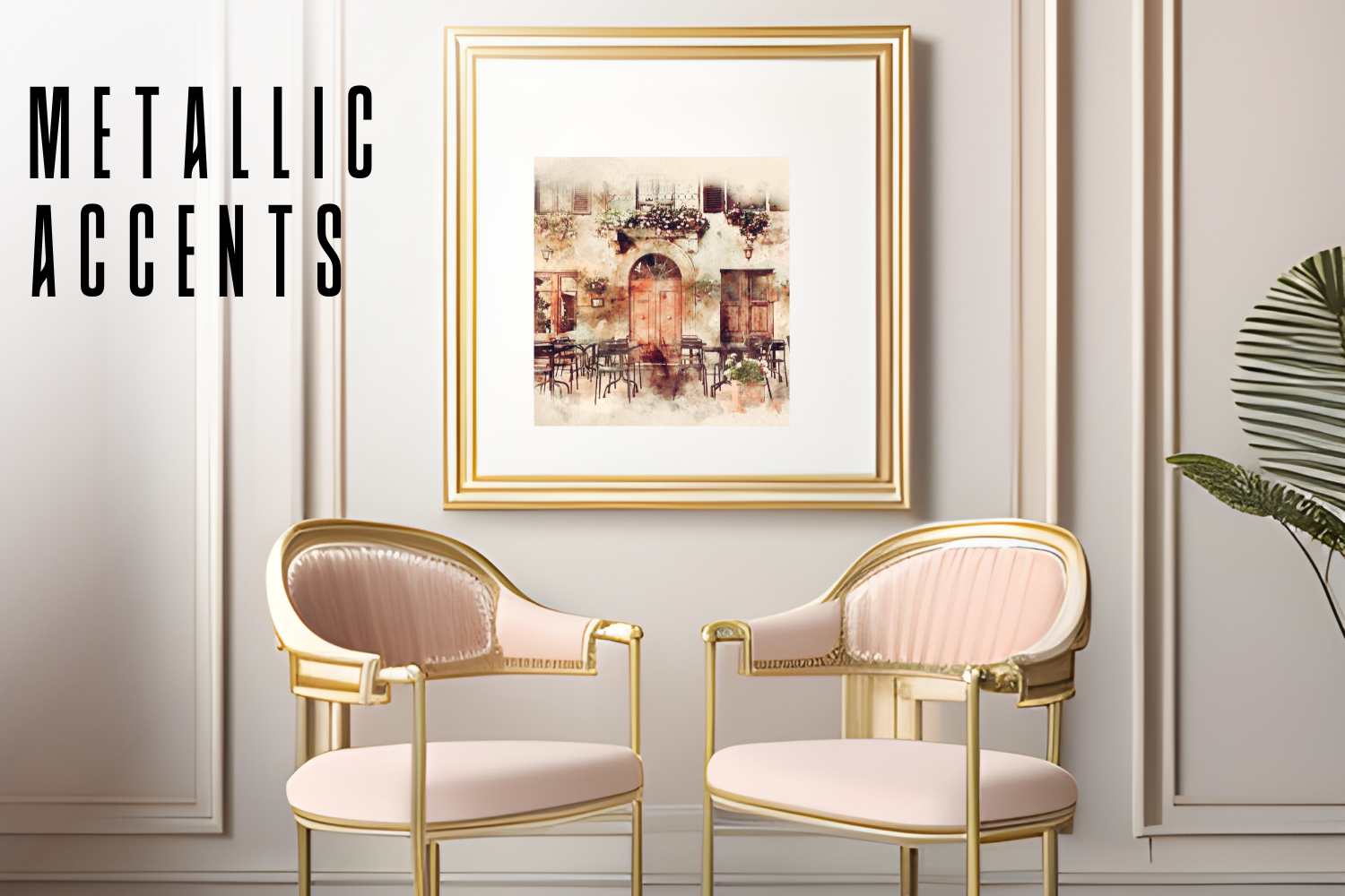 Luxe Living: Incorporating Gold Frames and Metallic Accents - Craig Frames