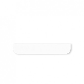 Eve mini cover - rounded - satin white - SmartOne