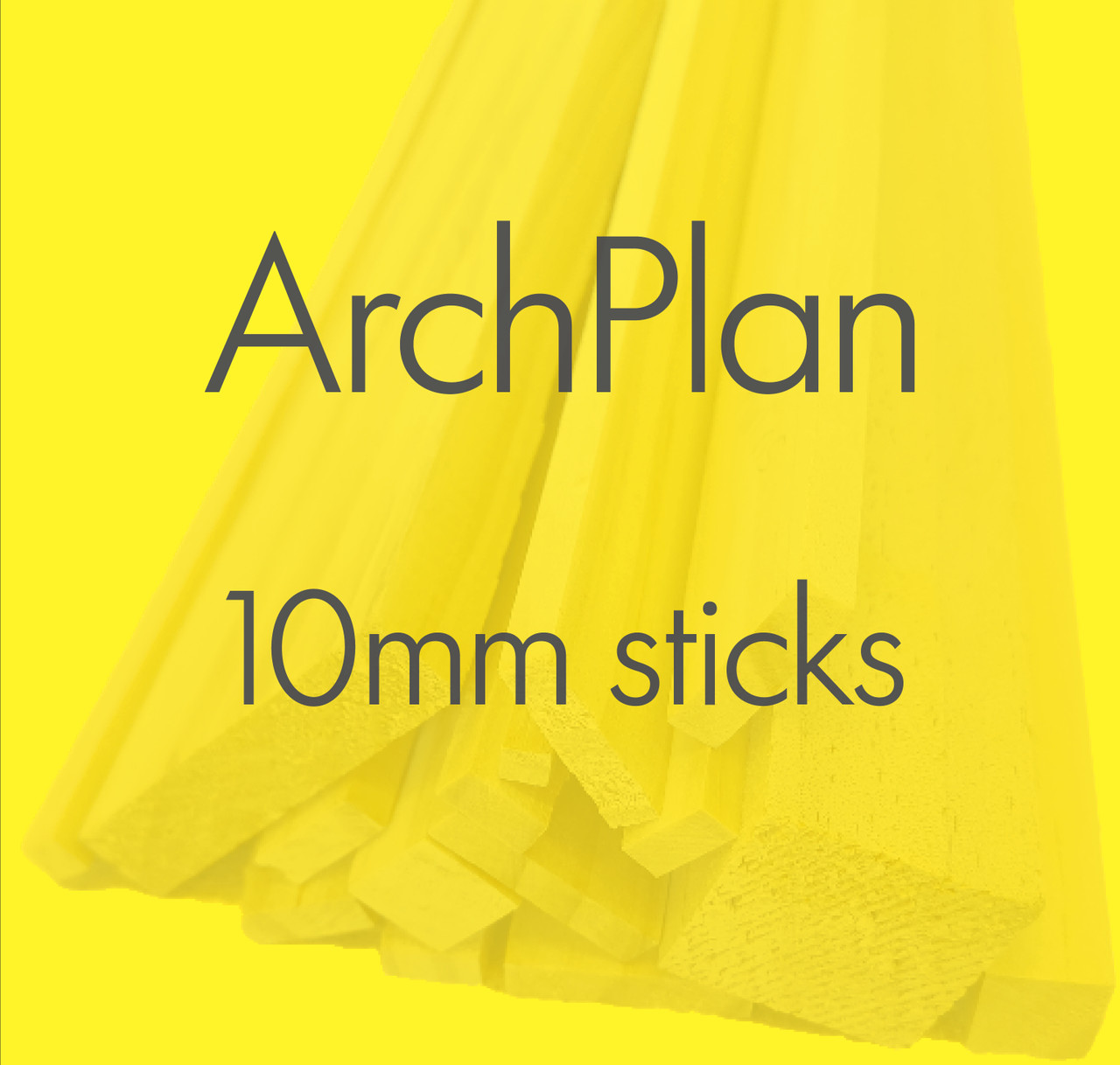 ArchPlan Timber - 10mm Sticks (Pine) - Creative Store