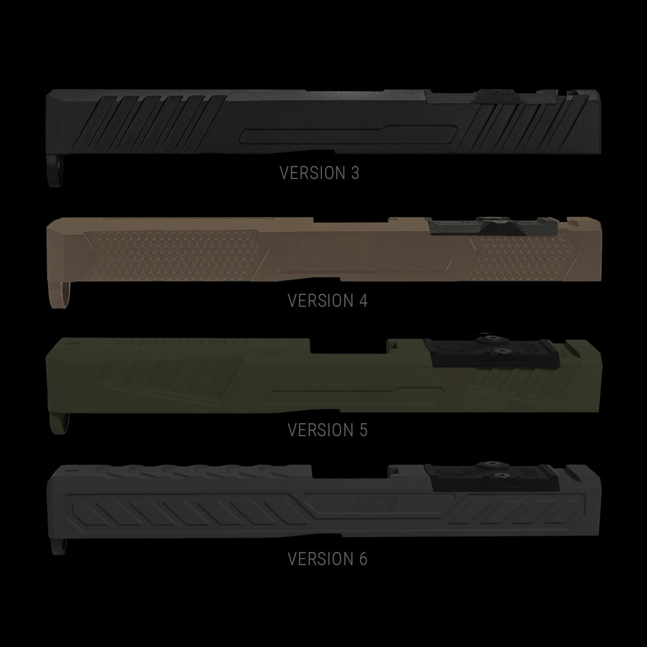 Cerakoted™ Ggp 17 Stripped Slide Gen 5 Grey Ghost Precision
