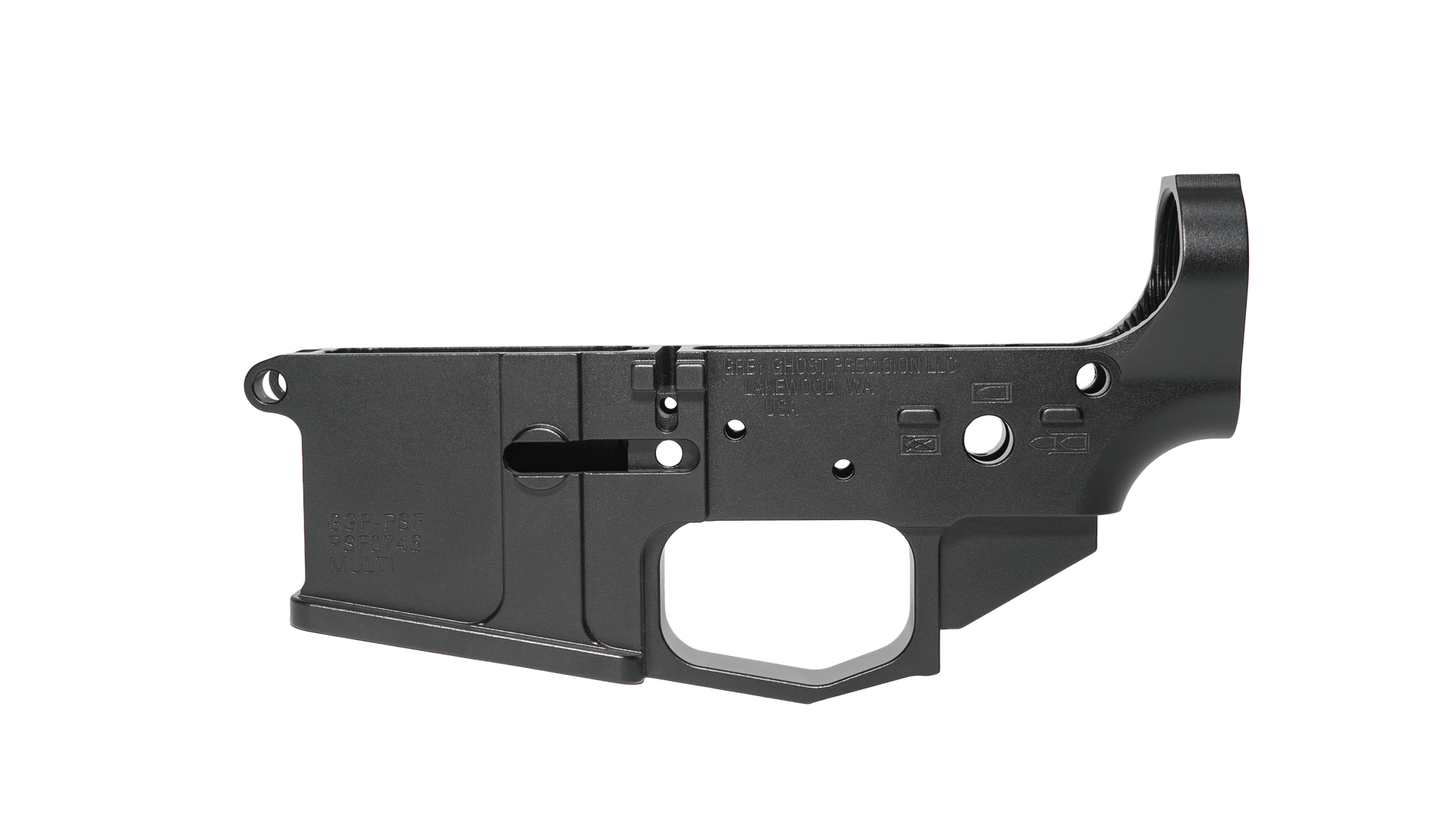 GGP AR MKII Billet AR-15 Lower Receiver - Grey Ghost Precision