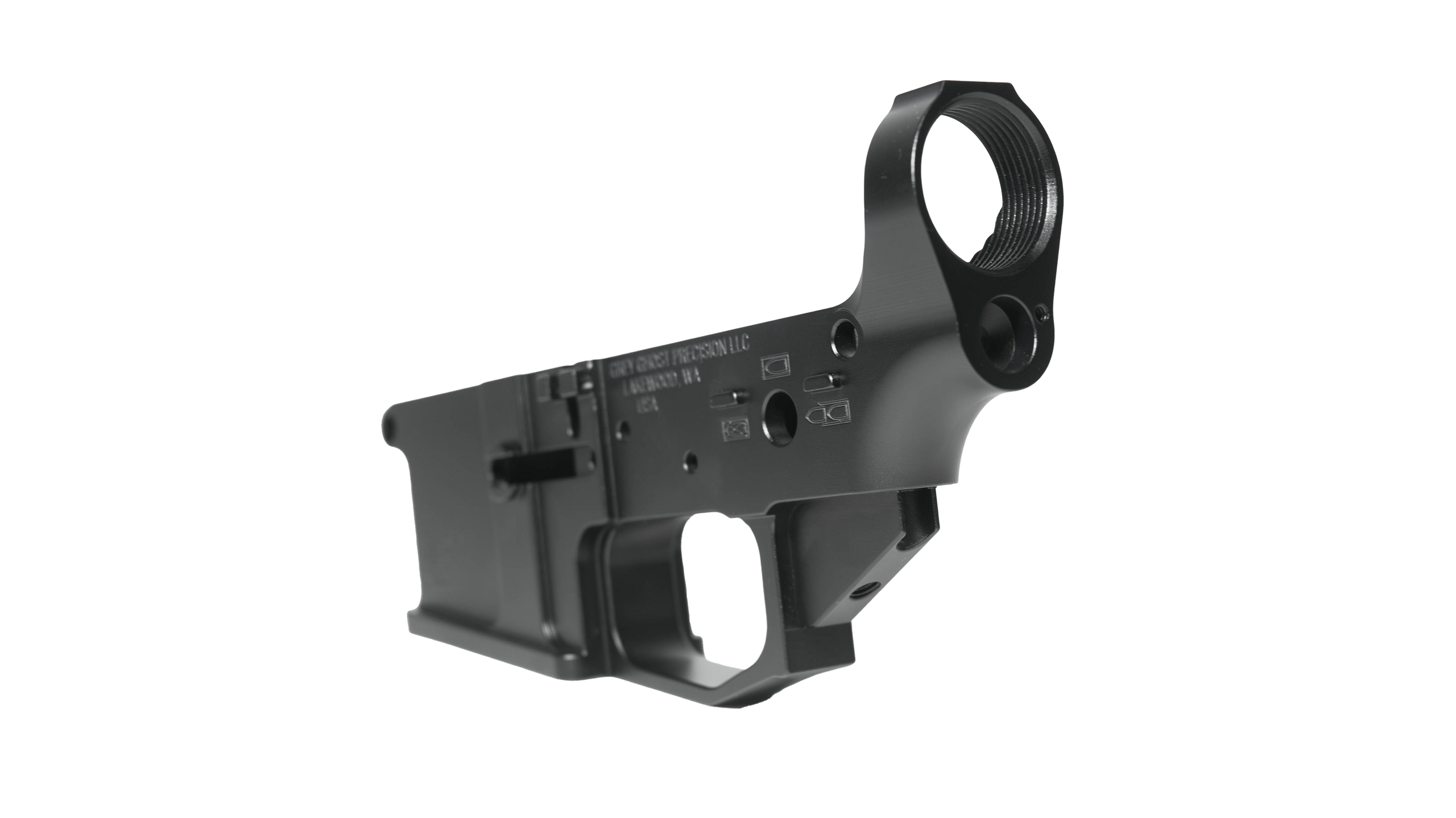 GGP AR MKII Billet AR-15 Lower Receiver - Grey Ghost Precision