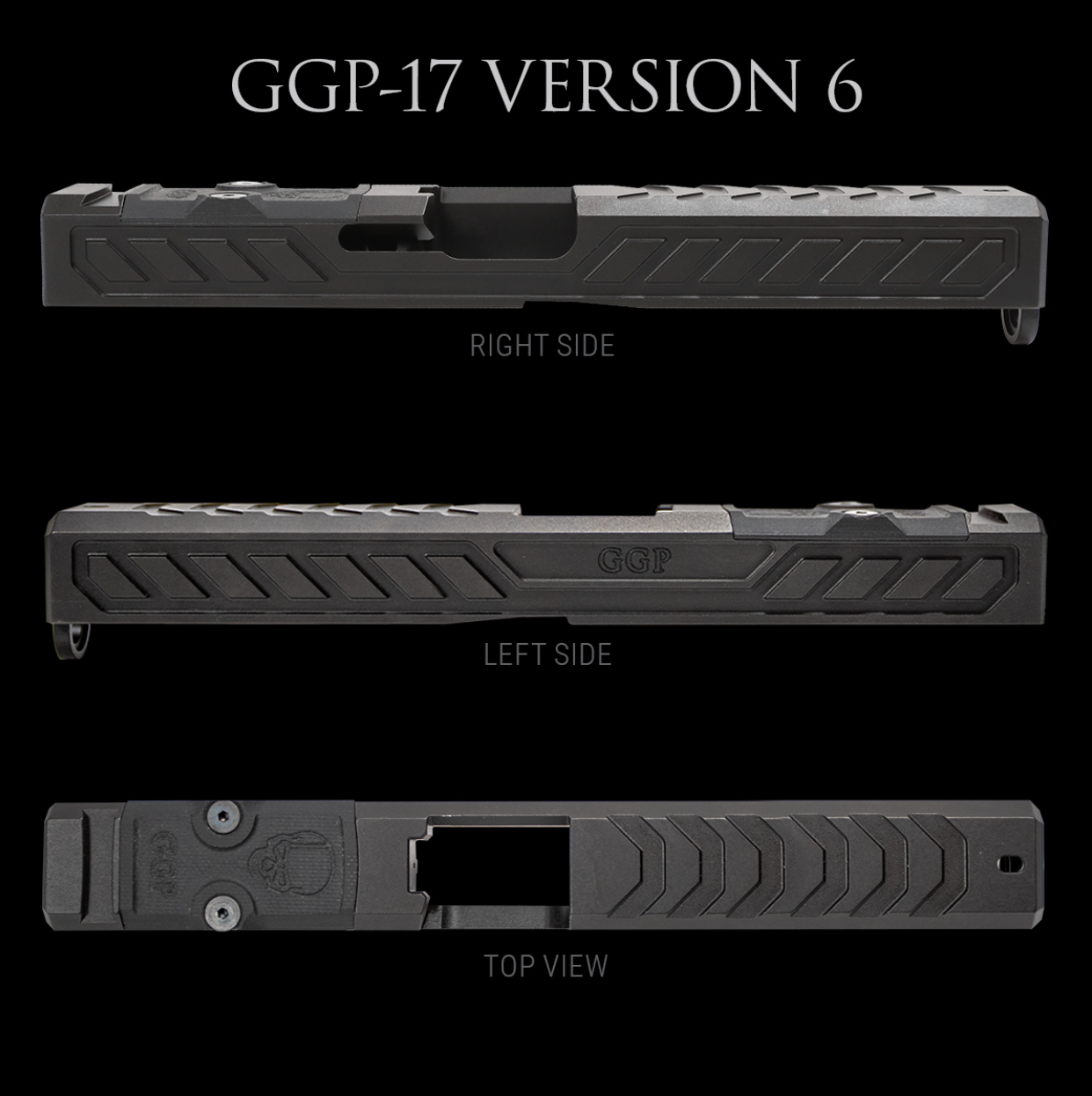 Blem G17 Gen 5 Version 6 Stripped Slide - Grey Ghost Precision