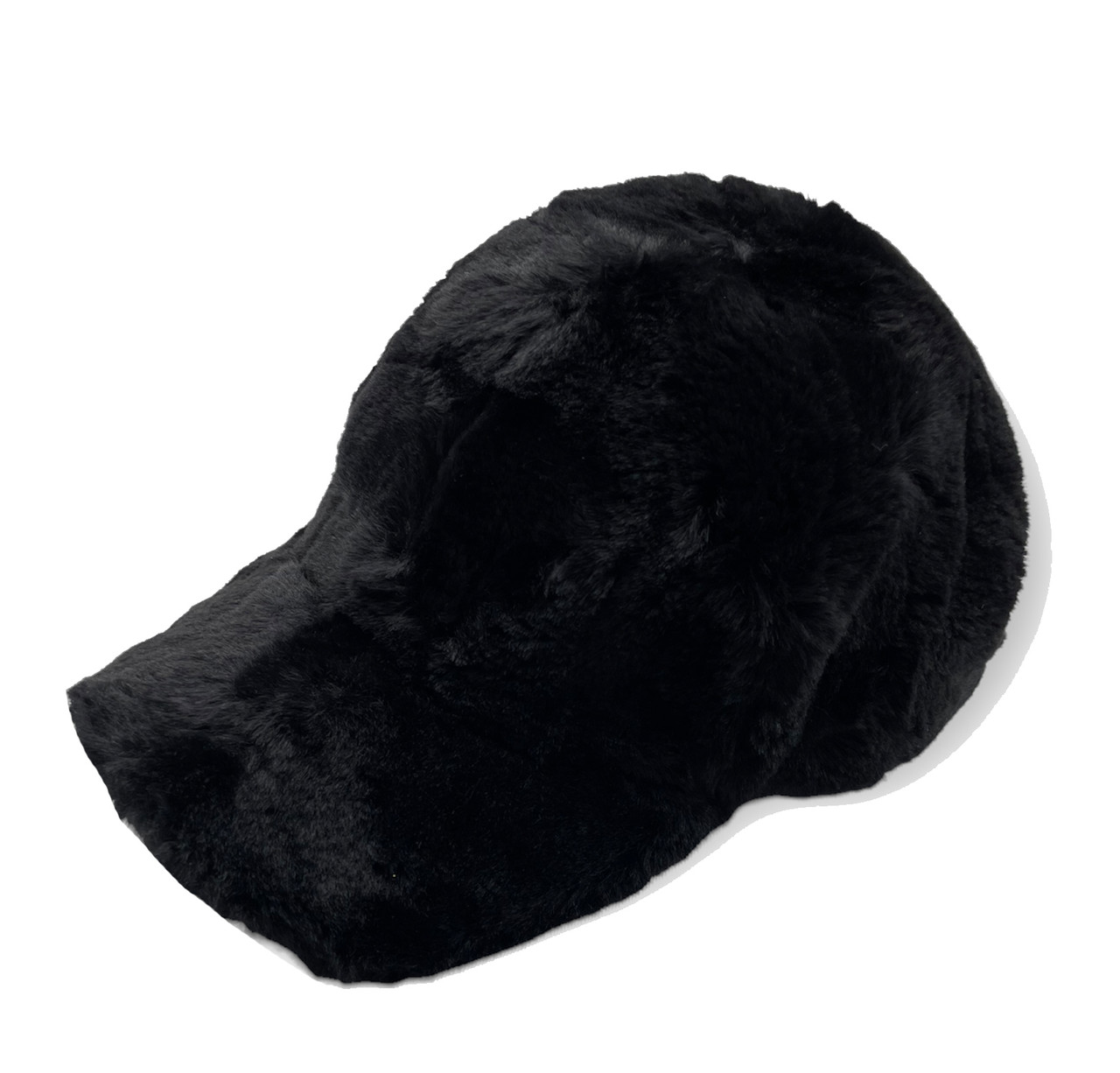 Juicy Faux Fur Baseball Cap | HipHopCloset.com