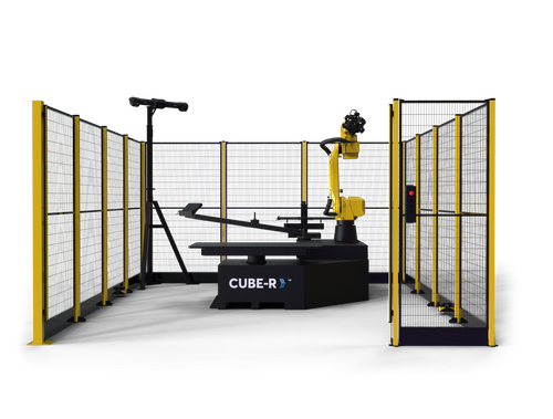 Creaform MetraSCAN-R BLACK™| Elite R-Series | Robotic 3D Scanning