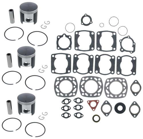 Piston and Gasket Kit for Polaris RXL 650 1990-1997 Teflon Coated by ...