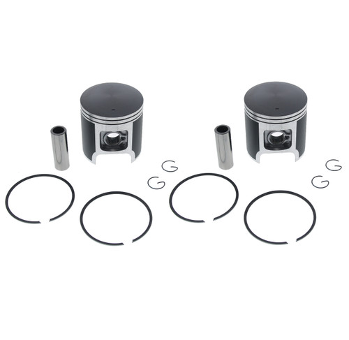 Piston Kit for Polaris Touring 600 2000 Teflon Coated x2 Snowmobile ...