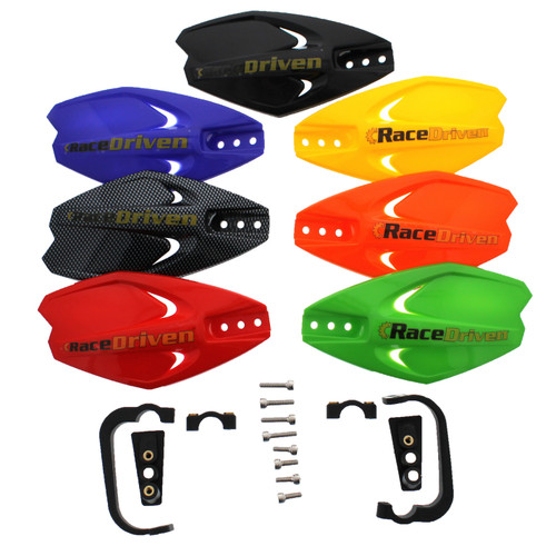 Race-Driven Universal Motocross MX ATV Hand Guards Guard Handguards ...