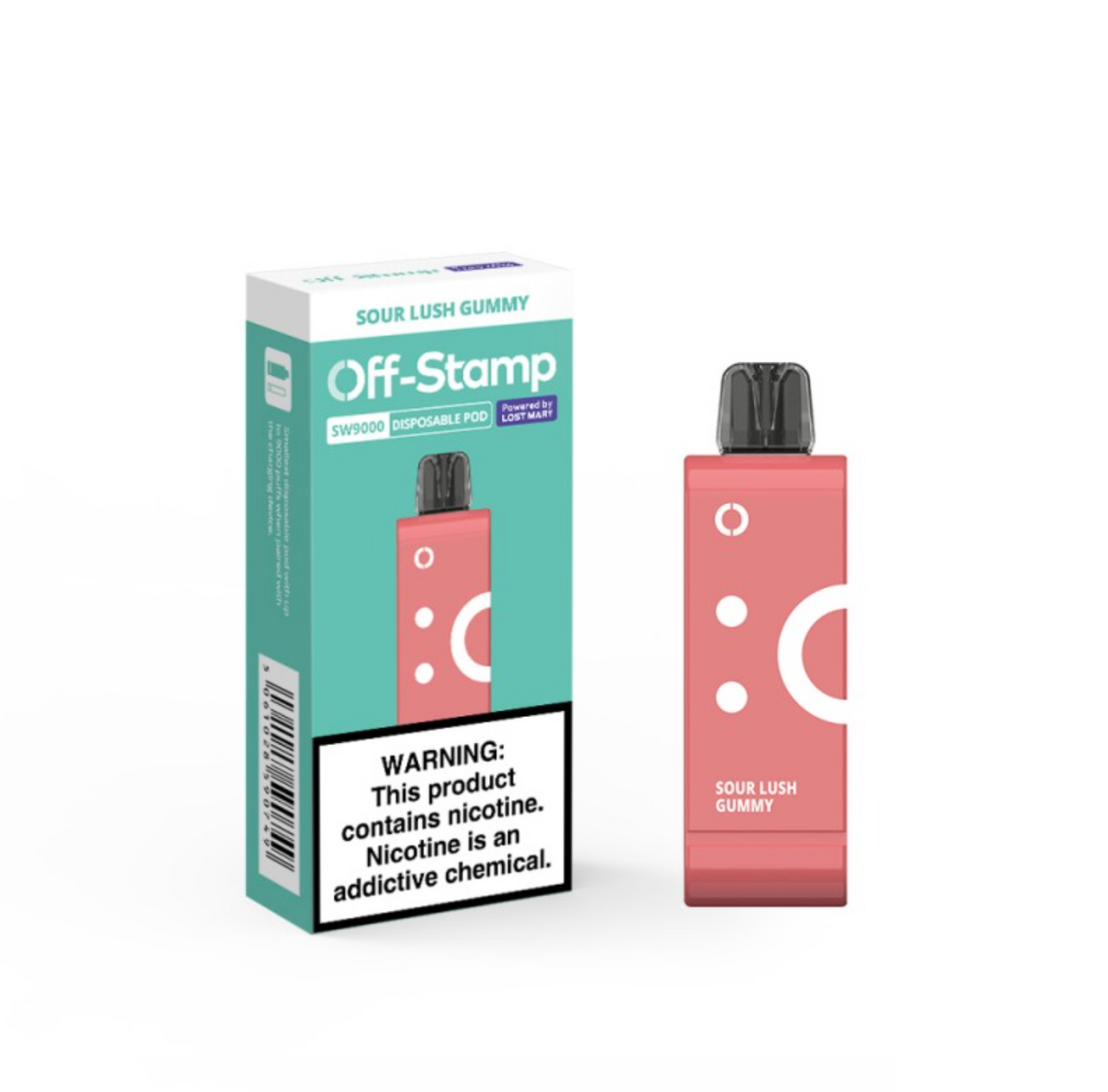 Official OFF-Stamp Vapes Powered by Lost Mary