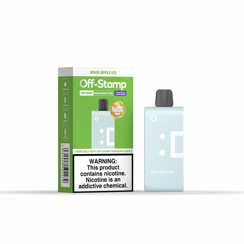 OFF-Stamp SW16000 Disposable Pod Sour Apple Ice