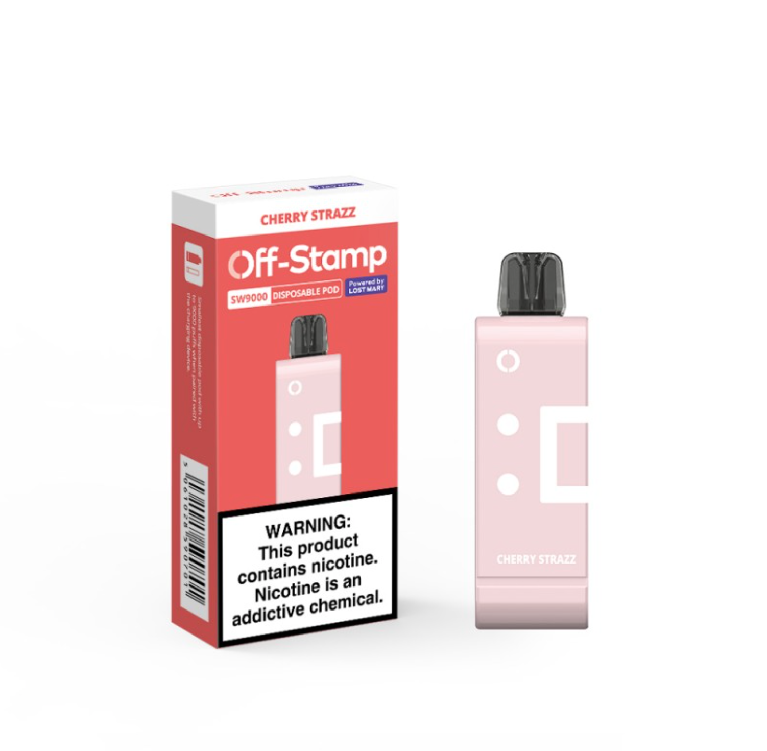OFF-Stamp SW9000 Disposable Pod Cherry Strazz | 9000 Puffs