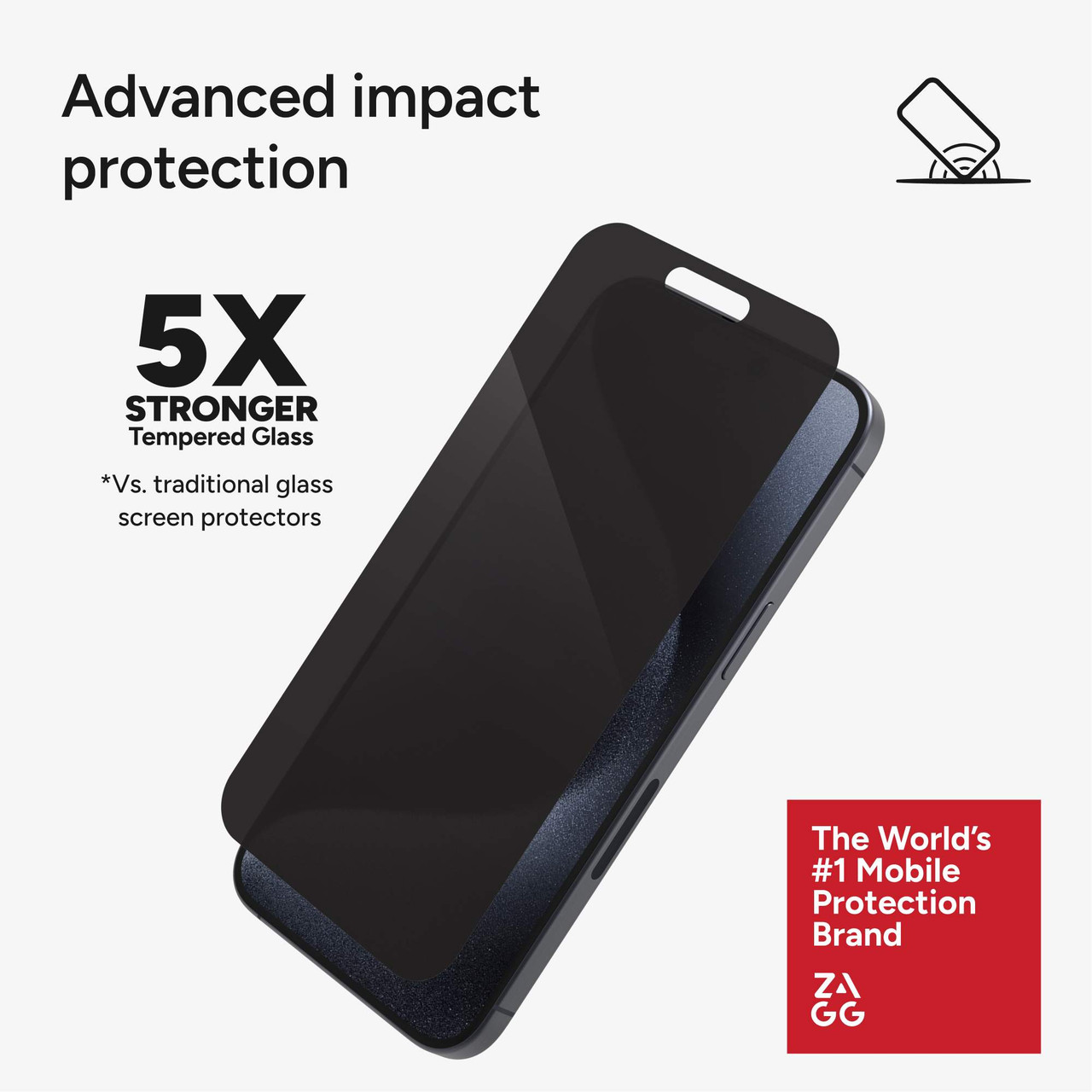 Glass Elite Apple iPhone 15 Pro Max 4-Way Privacy Screen Protector