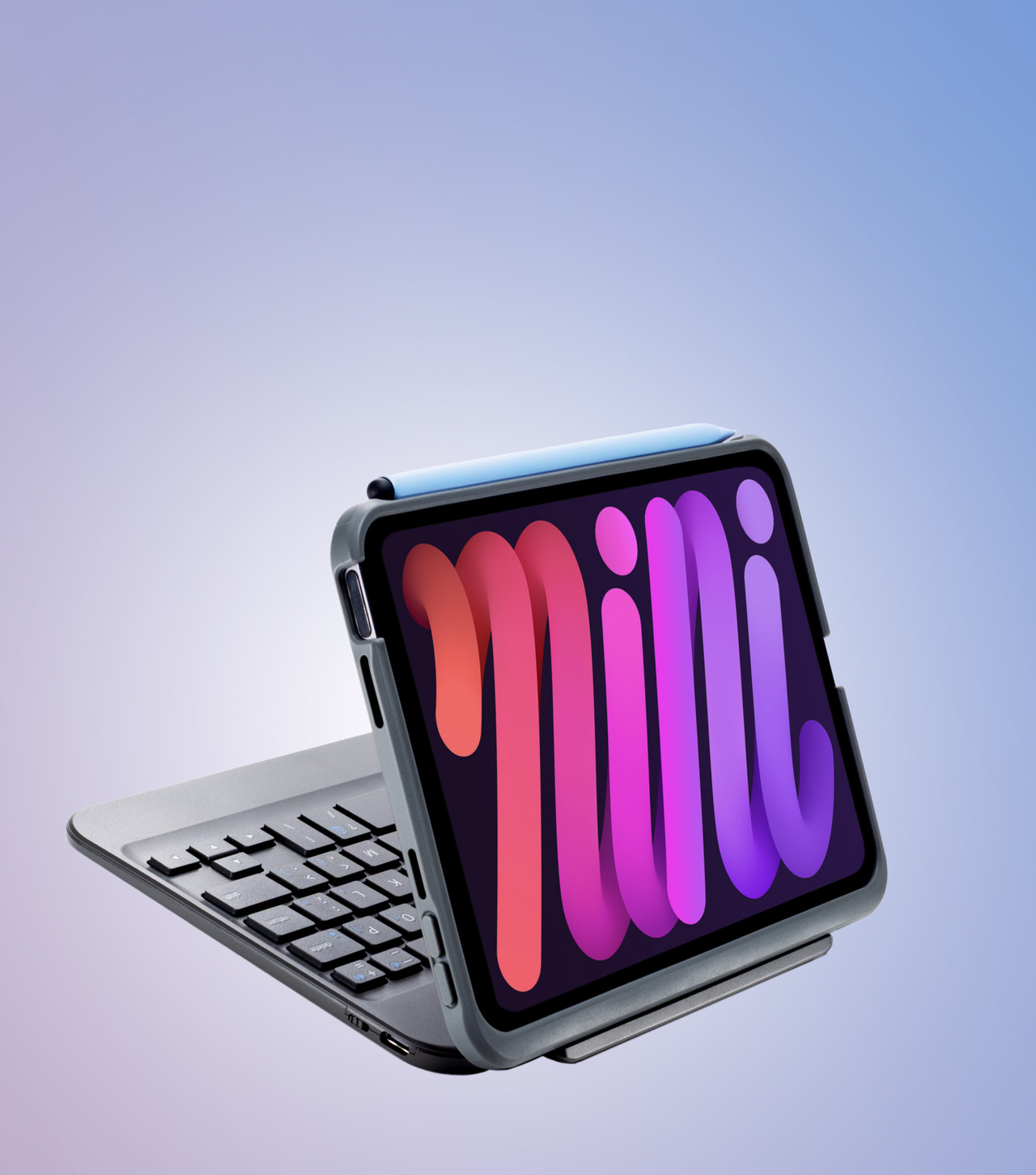 Slim Book mini Apple iPad mini Gen 6, A17 Pro Tablet Keyboard Case