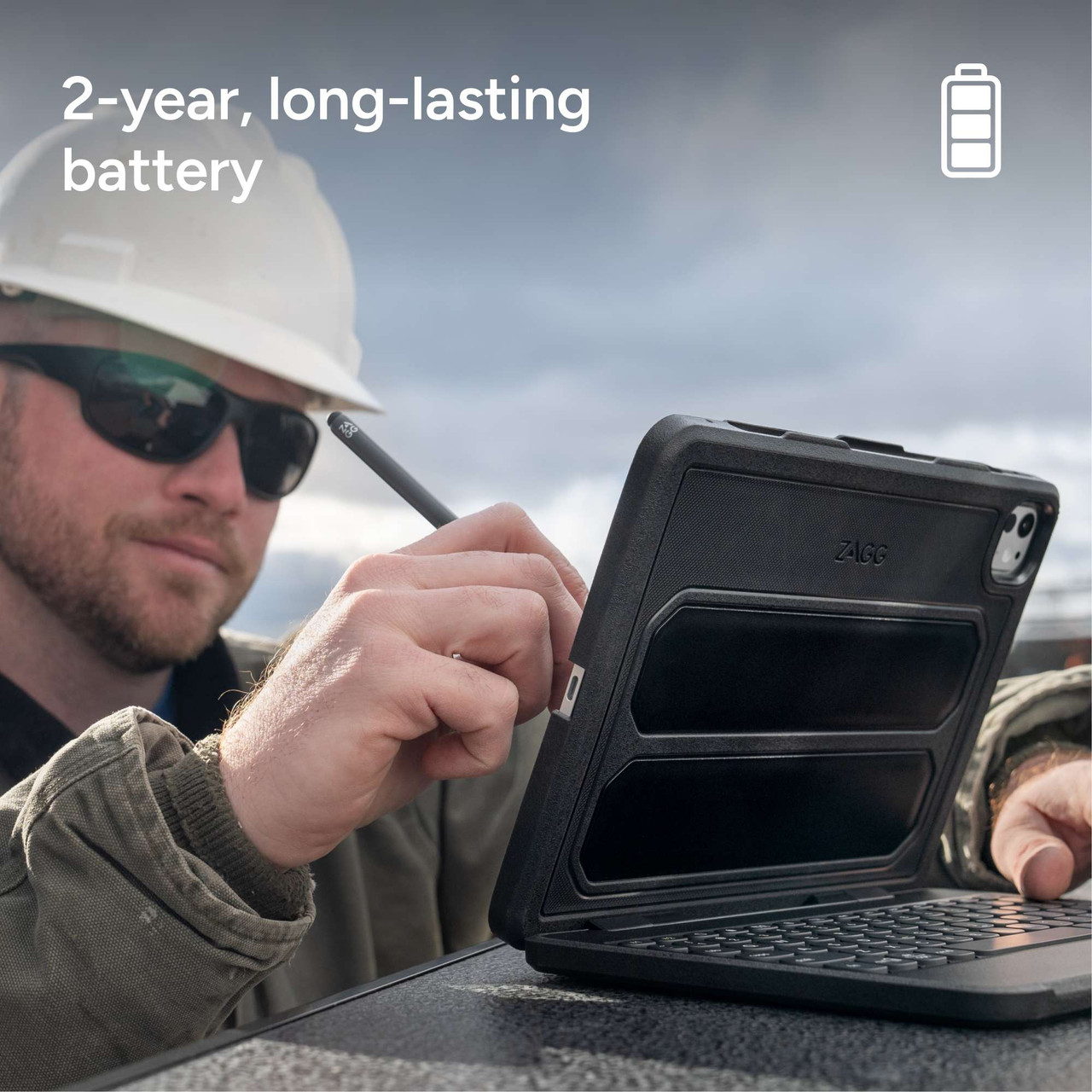 Rugged Book - iPad 10.9" (Gen 10) keyboards - ZAGG