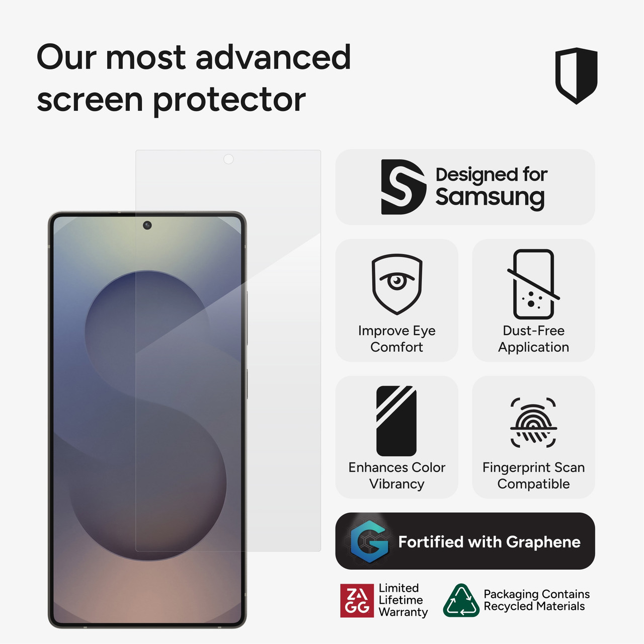 Fusion XTR4 Samsung Galaxy S25 Ultra Blue Light Screen Protector