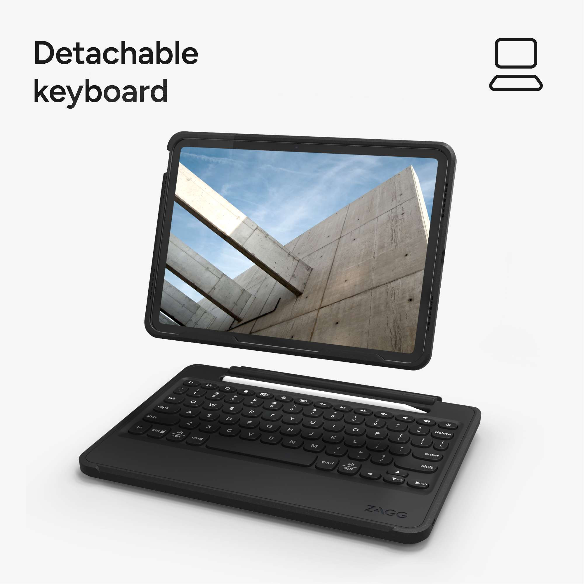 Rugged Book - iPad 10.9" (Gen 10) keyboards - ZAGG
