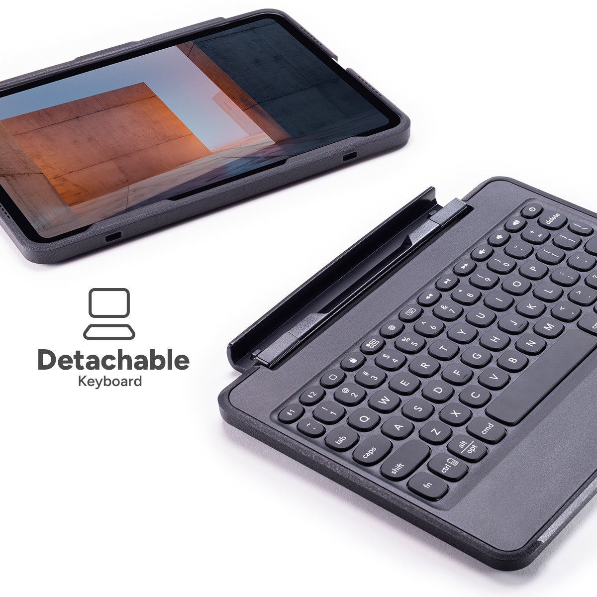 Rugged Book Tablet Keyboard Case (M5/M4)