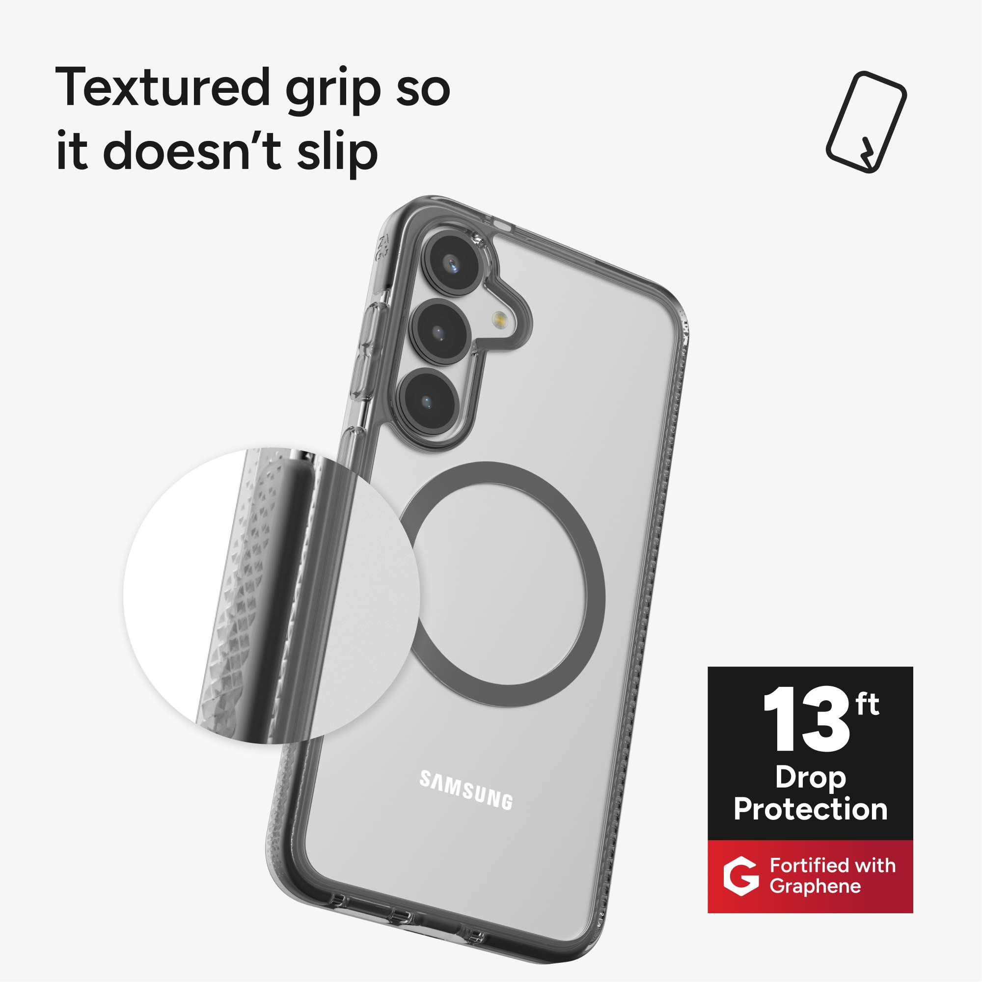 Santa Cruz Snap Magnetic Samsung Galaxy S25+ Cell Phone Case