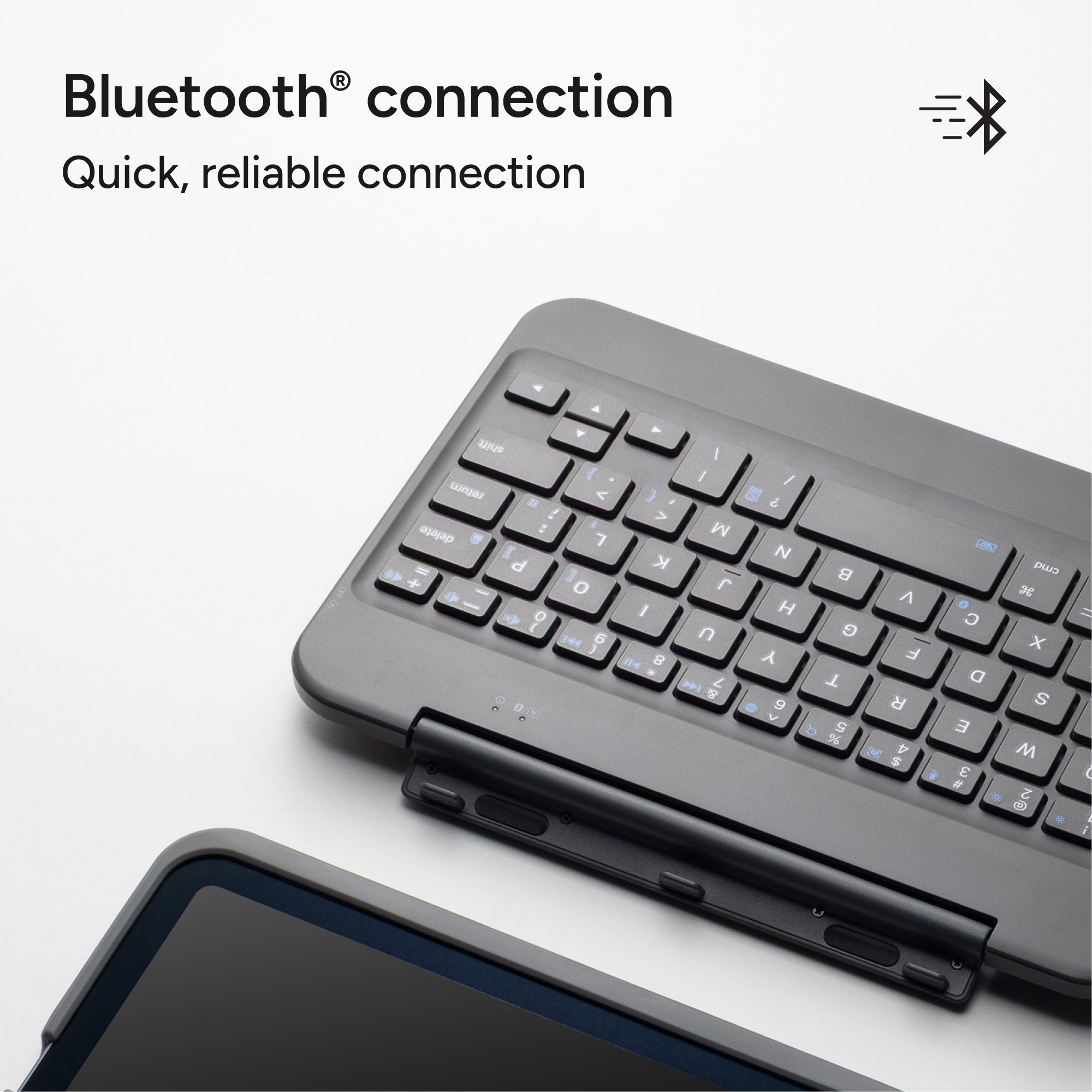 Slim Book mini Apple iPad mini Gen 6, A17 Pro Tablet Keyboard Case