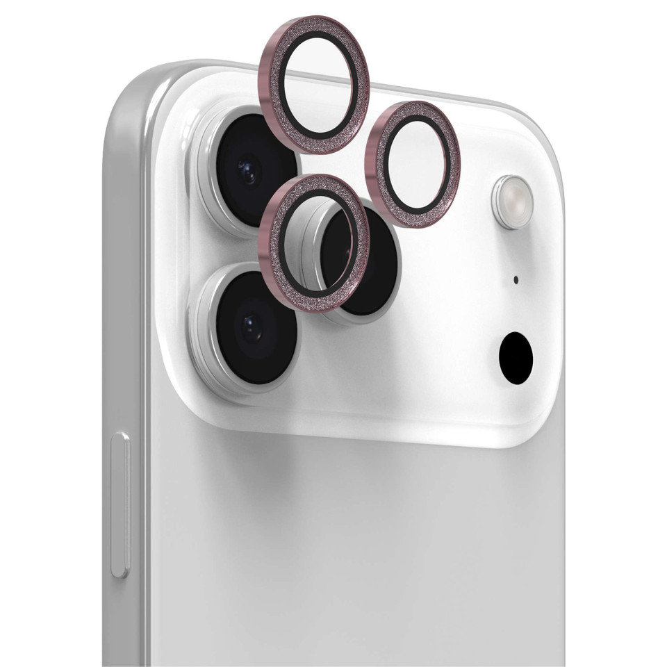 Glass Elite iPhone 17 Pro, iPhone 17 Pro Max Camera Rings Lens Protector