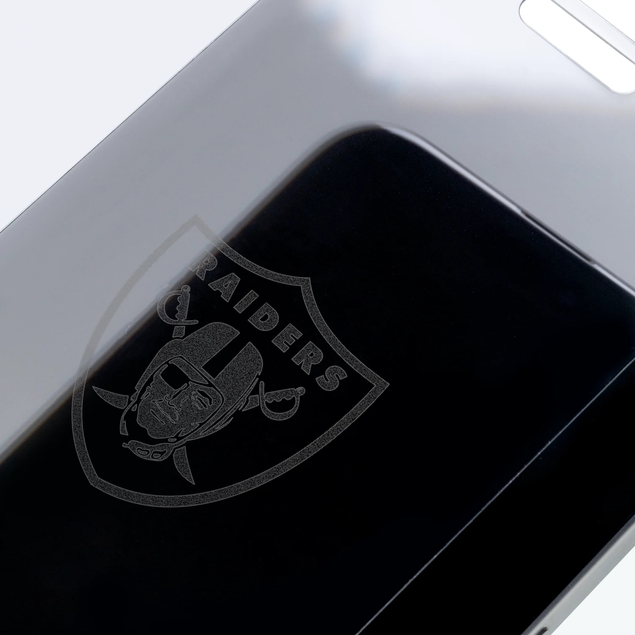 Las Vegas Raiders - Custom Clear Glass