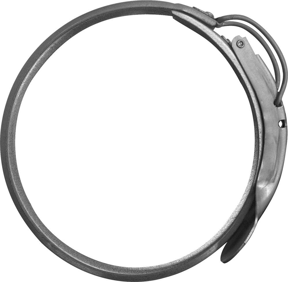 3in Dia - 24in Dia QF/Rolled Lip STD Clamp