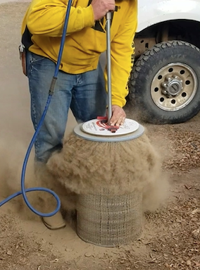AIR FILTER CLEANER BY PETE INDUSTRIES - Cleans 4″ to 12″ ID Radial ...