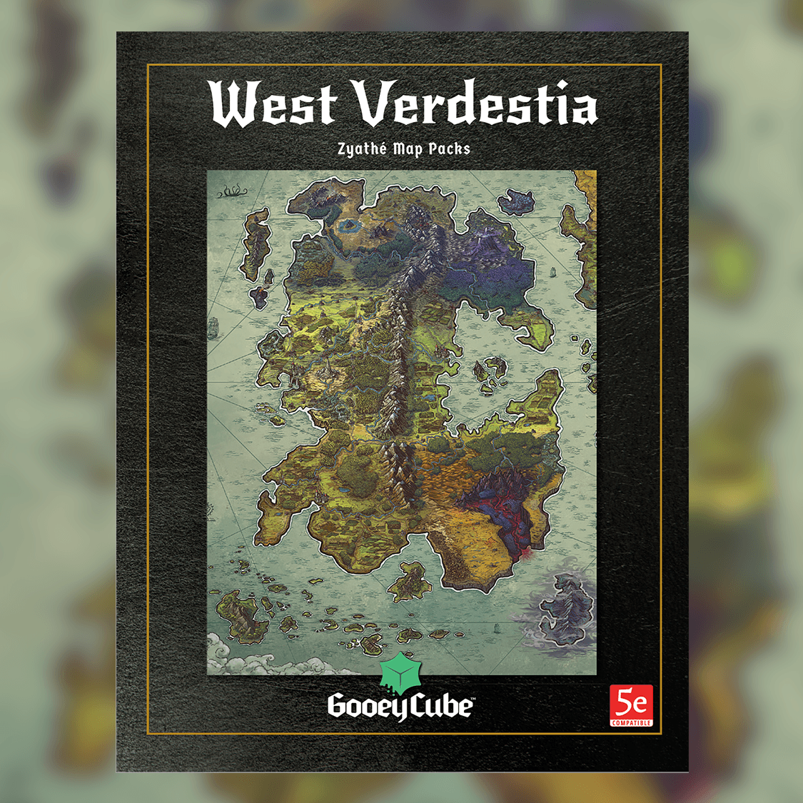 The West Verdestia Map Pack - Giga-Bites Tabletop Cafe
