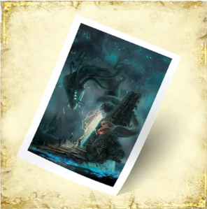 FATEFORGE : Supplement : Appendix for Book 5 Creatures: Netherworld + Set of 3 Artworks ...