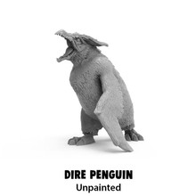 Monster Scenery: Dire Penguin - Unpainted - Giga-Bites Tabletop Cafe