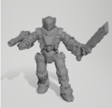 Battletech: Black Knight Mech - Giga-Bites Tabletop Cafe