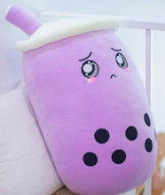 Purple Boba Tea (Taro, sad) - Giga-Bites Tabletop Cafe