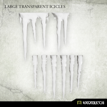Large Transparent Icicles - Giga-Bites Tabletop Cafe