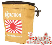 Bolt Action Dice Bags - Giga-Bites Tabletop Cafe
