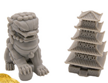 Shogun no Katana: Lion and Pagoda - Giga-Bites Tabletop Cafe
