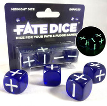 Midnight Fate Dice - Giga-Bites Tabletop Cafe