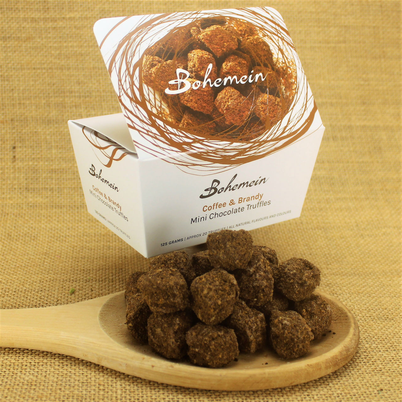 Mini Box - 2 Chocolates (Bundle of 10 Boxes) - Bohemein Fresh Chocolate