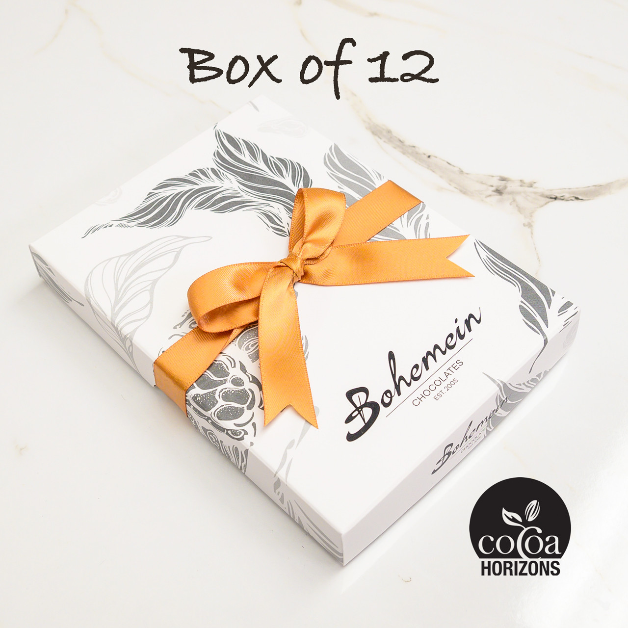 Mini Box - 2 Chocolates (Bundle of 10 Boxes) - Bohemein Fresh Chocolate