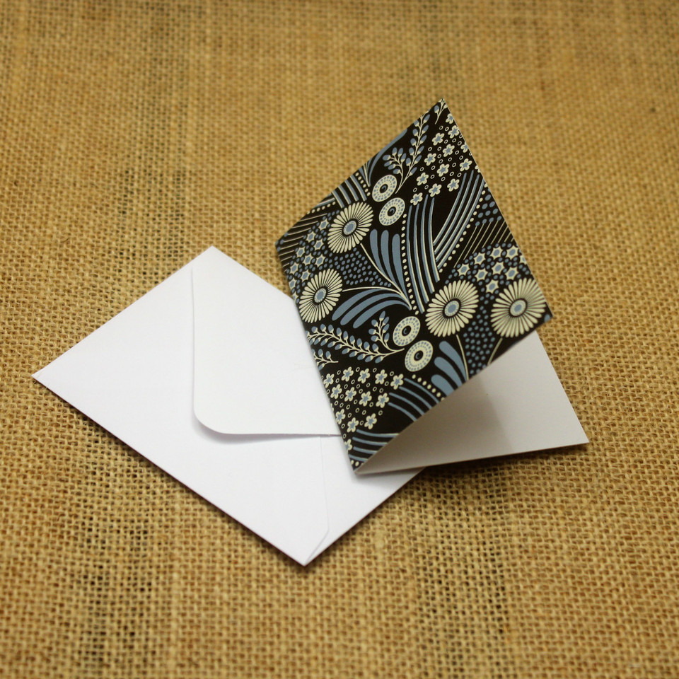 Small Message Card - Bohemein Fresh Chocolate